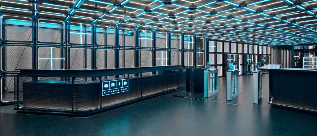 GRID Fitness Hub | Branding & Signage by NEWMAN